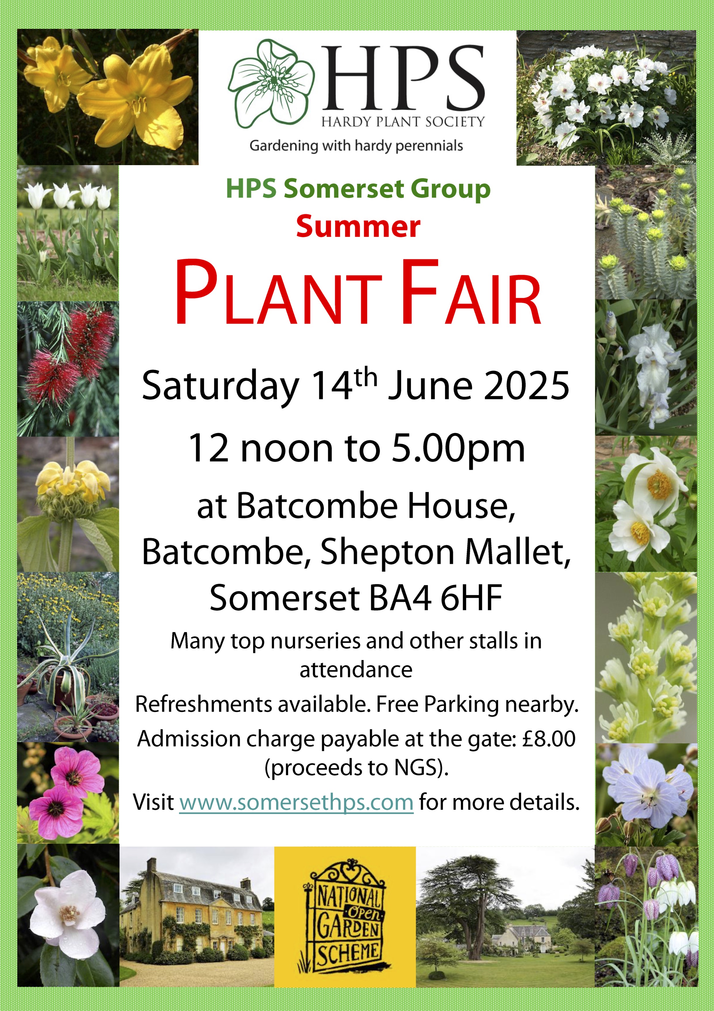 The HPS Somerset Group Summer Plant Fair – The Hardy Plant Society ...